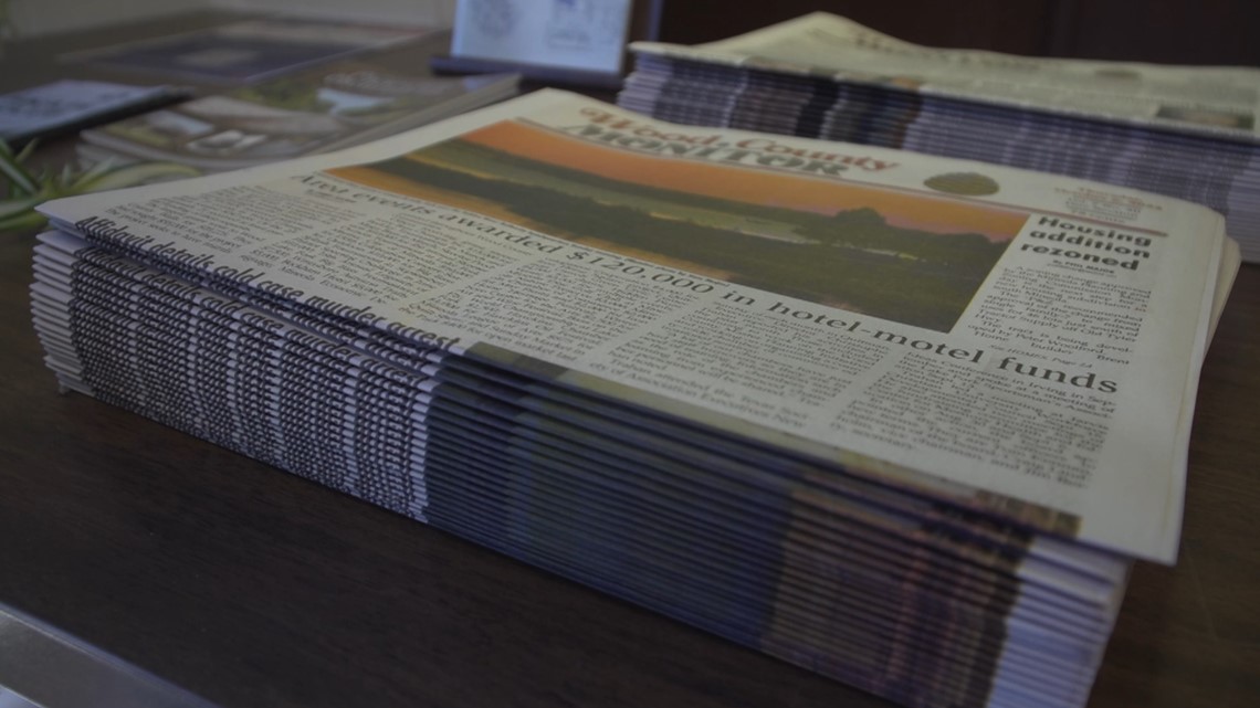 Small-town newspapers in Texas fight to stay alive | wfaa.com
