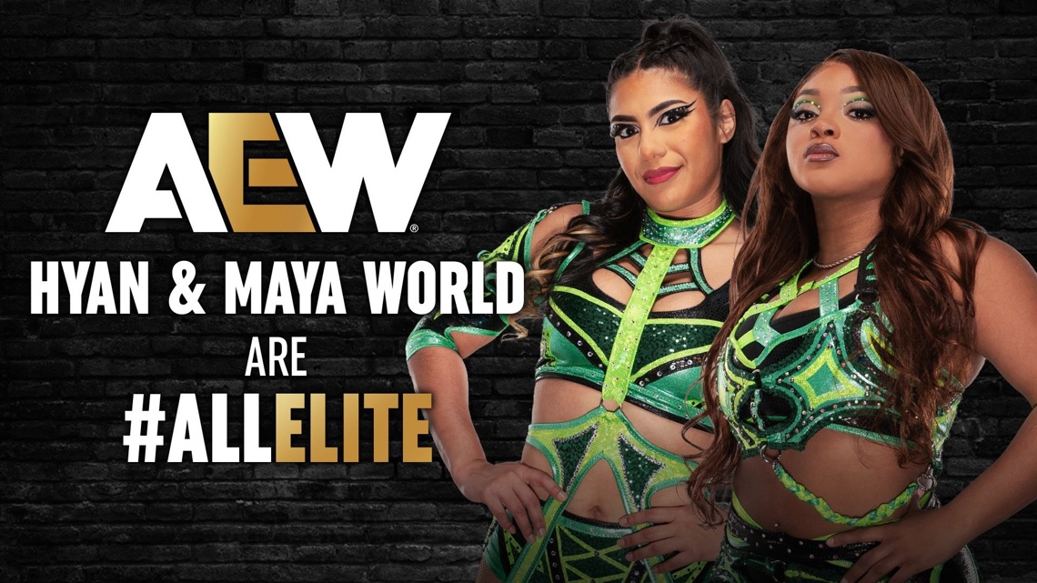 DFW-based wrestler Maya World has signed with All Elite Wrestling ...