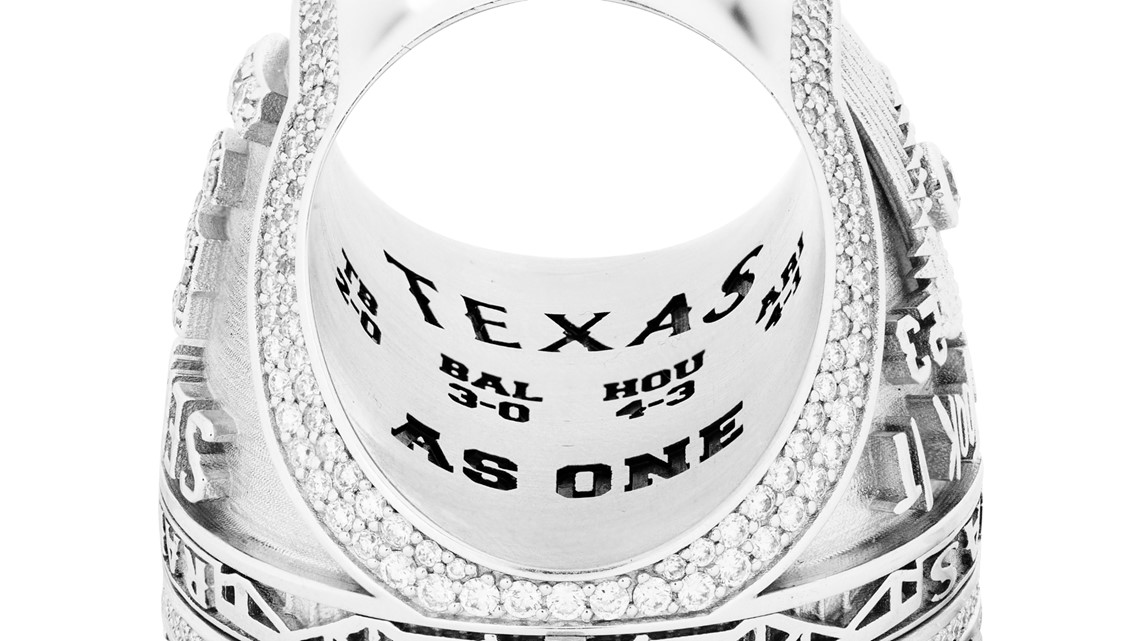 Texas Rangers World Series rings revealed before Cubs game | wfaa.com