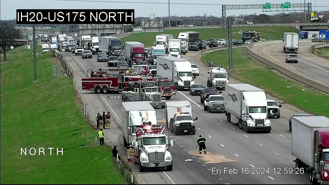 Dallas, Texas traffic: I-20 crash in Balch Springs | wfaa.com