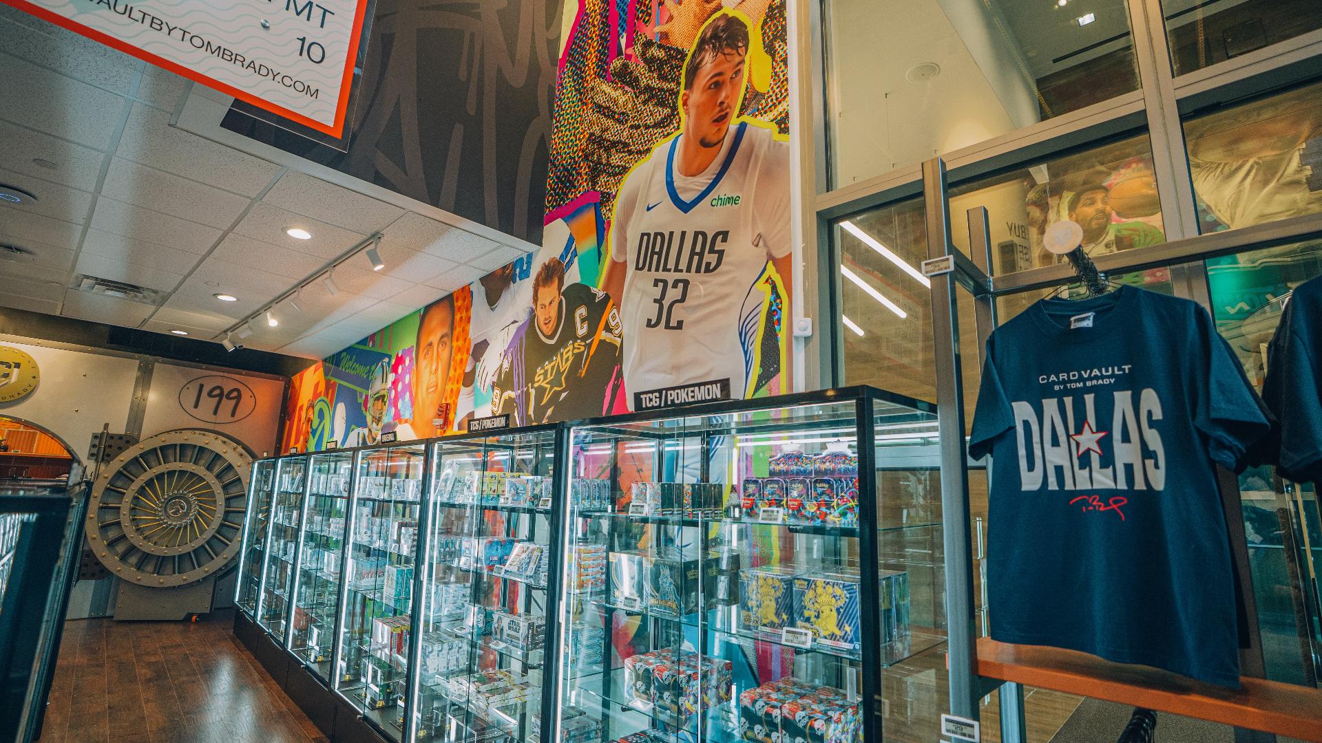 Tom Brady's CardVault opens in Dallas with Cooper Flagg | wfaa.com