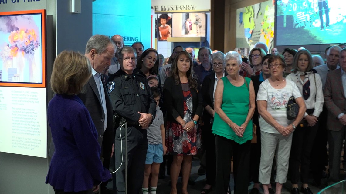 9/11 ceremony: Former President George W. Bush in Dallas | wfaa.com