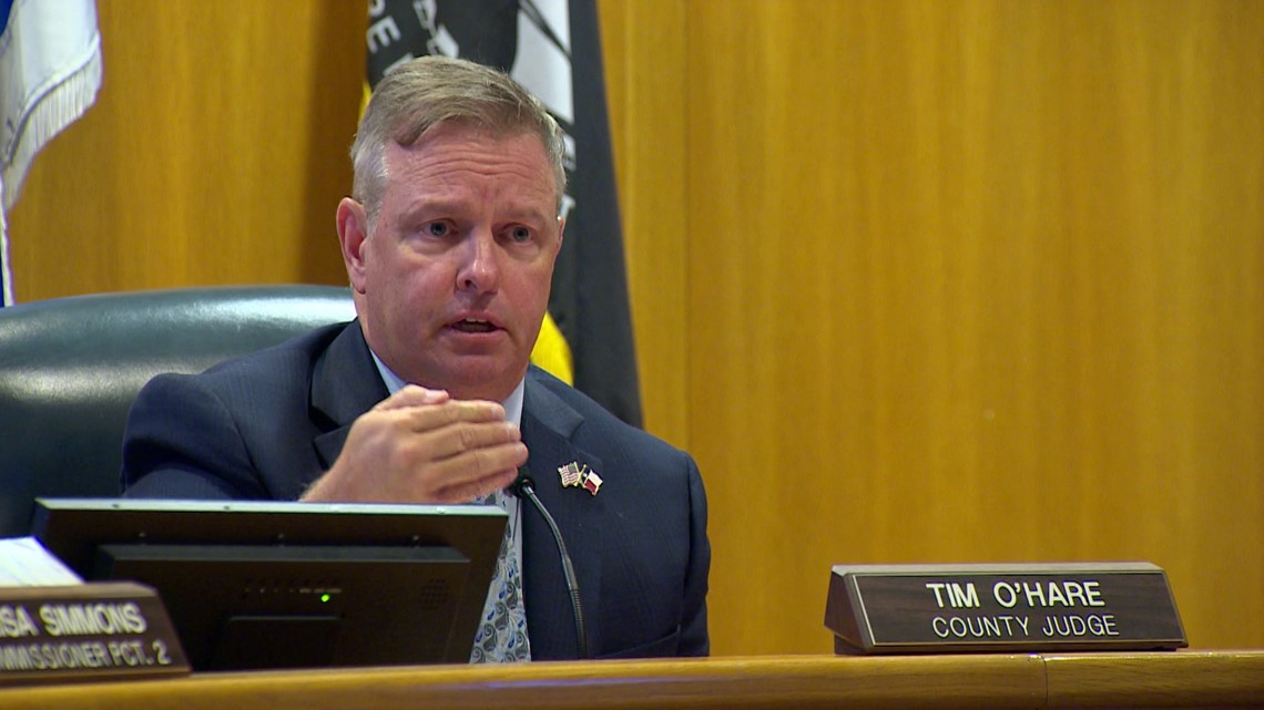 Tarrant Commissioners clash over hiring county judge consultant | wfaa.com