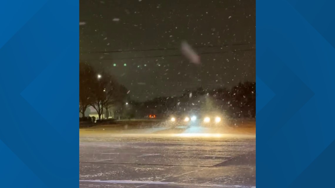 Lake Effect snow hits North Texas | wfaa.com