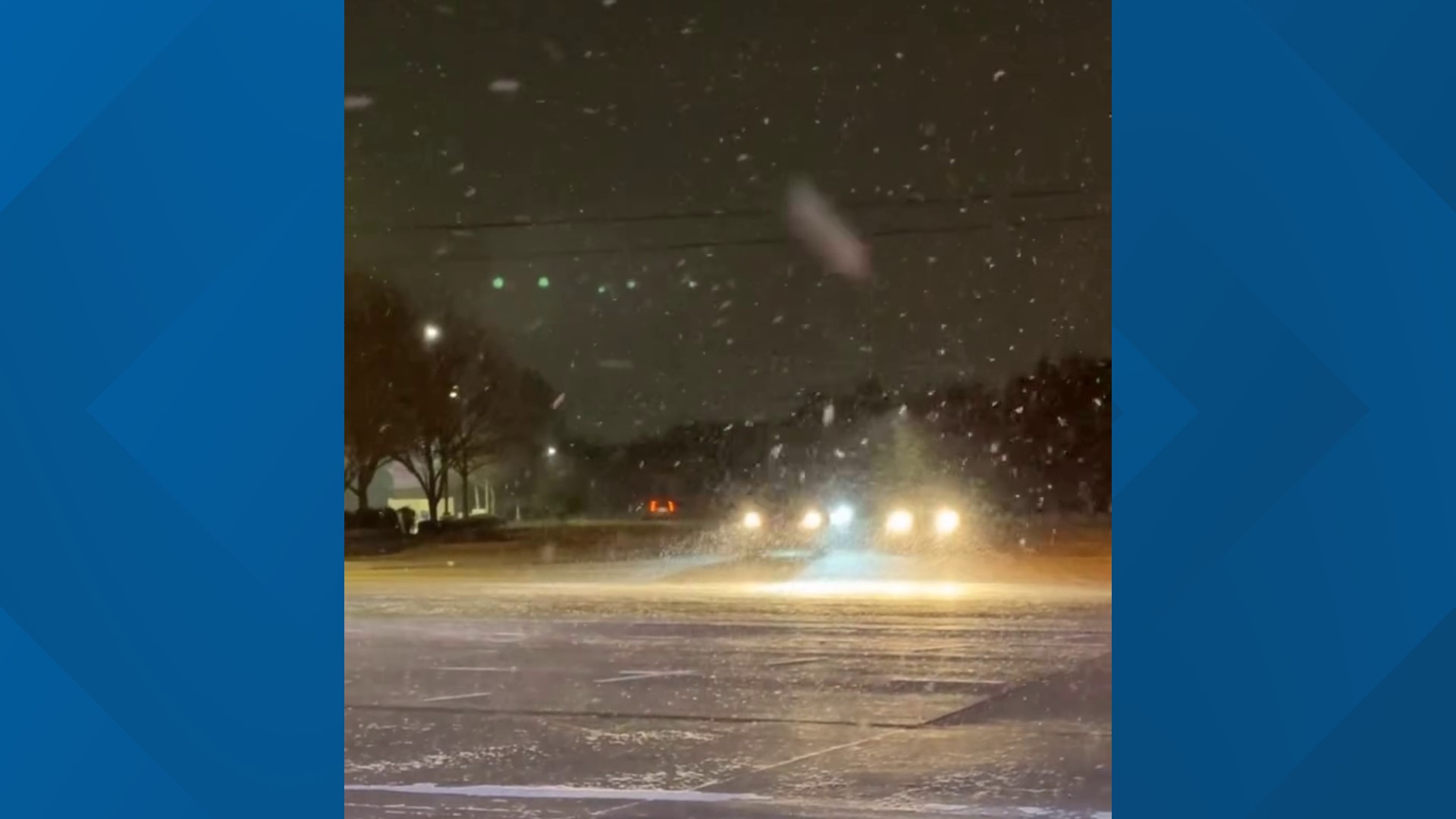 The first sign of snow in Grand Prairie | wfaa.com
