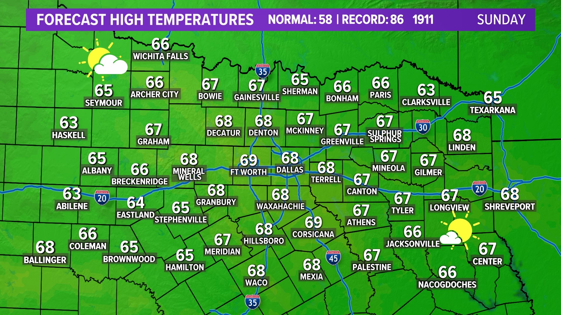 Dallas-Fort Worth weather forecast: Warm before wintry mix | wfaa.com