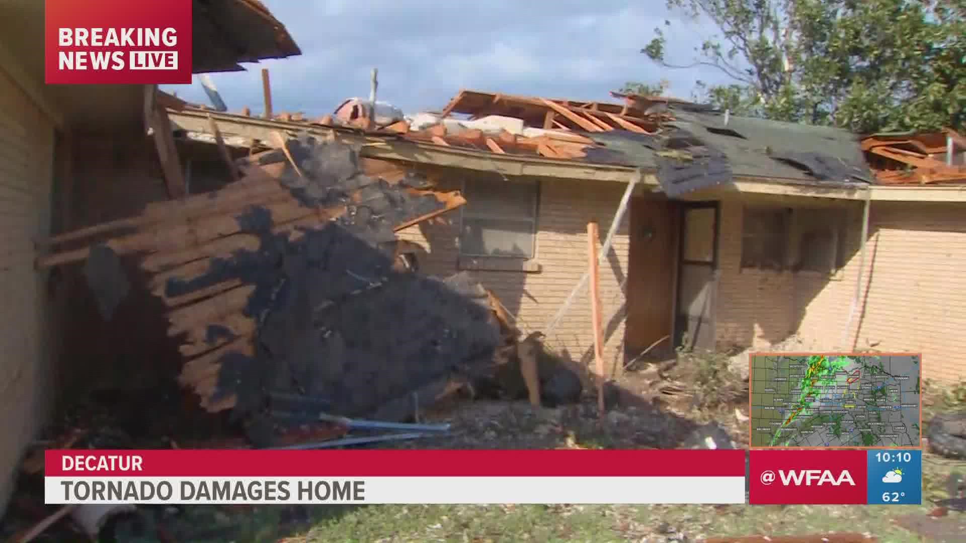 Texas tornado damage: Home destroyed in Wise County | wfaa.com