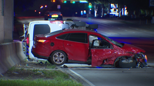 One person killed in crash near Love Field, Dallas police say | wfaa.com