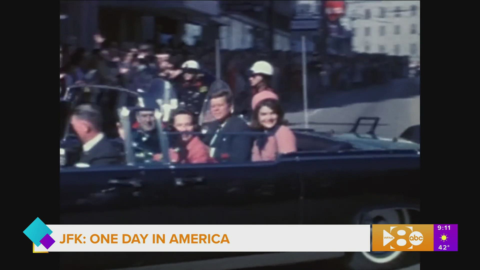 Behind the scenes of the series "JFK: ONE DAY IN AMERICA" | wfaa.com
