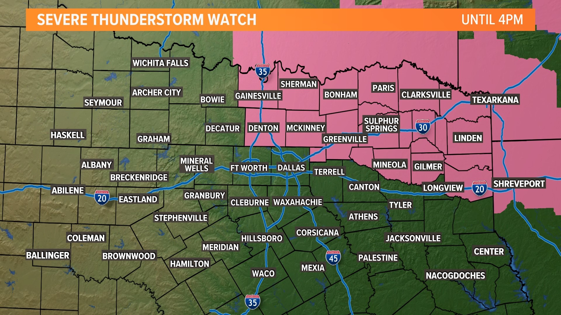DFW weather: Full storm forecast Thursday and into the weekend | wfaa.com