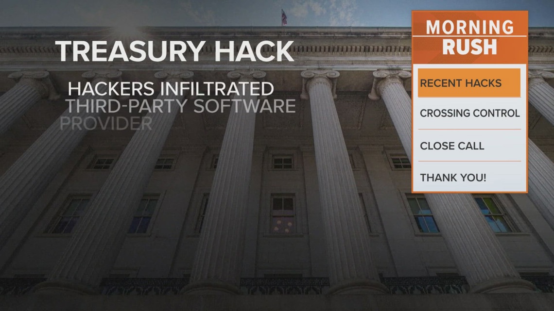 Treasury Department hacked by Chinese agents, officials say | wfaa.com