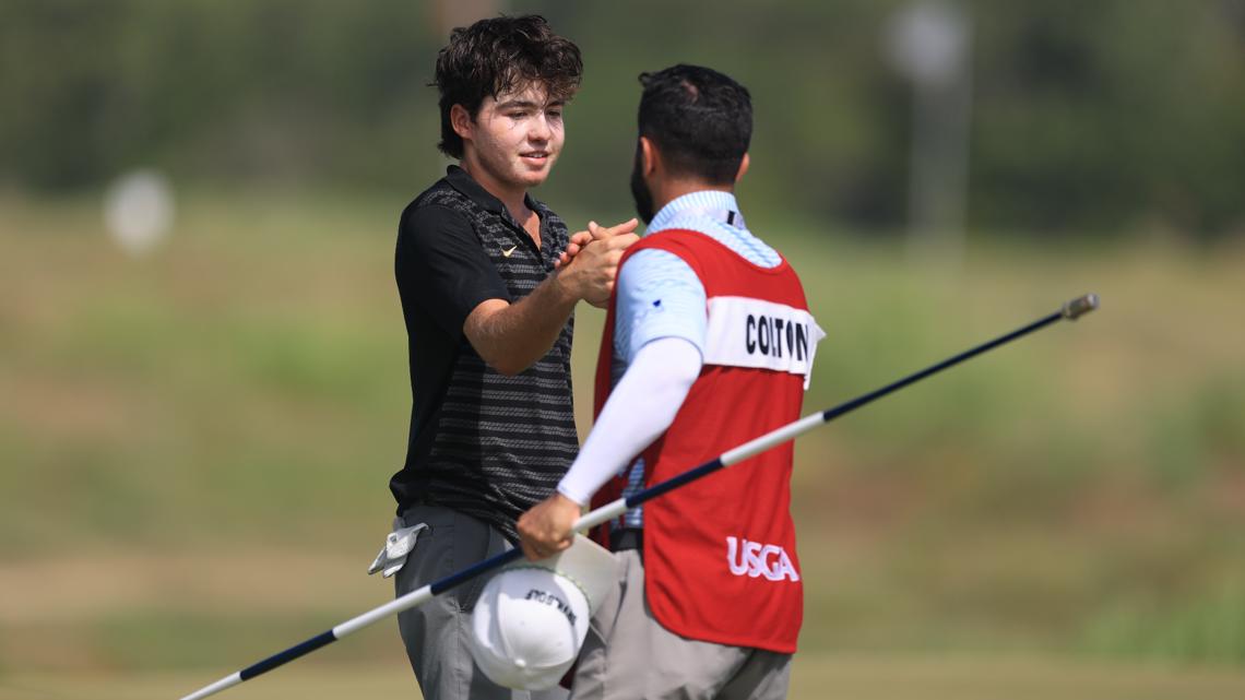 U.S. Junior Amateur: Miles Russell vs. Luke Colton match results | wfaa.com