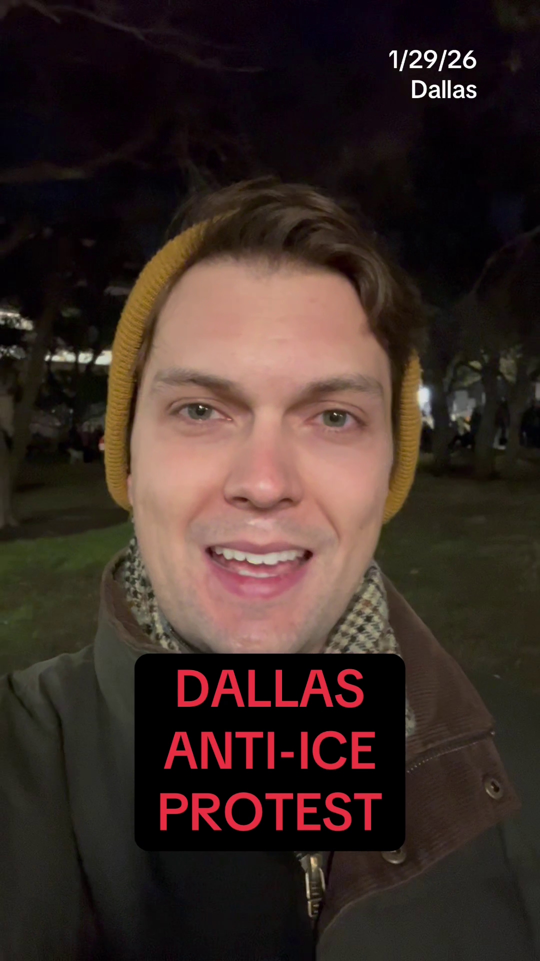 Anti-ICE protest in Downtown Dallas (1.29.26) | wfaa.com