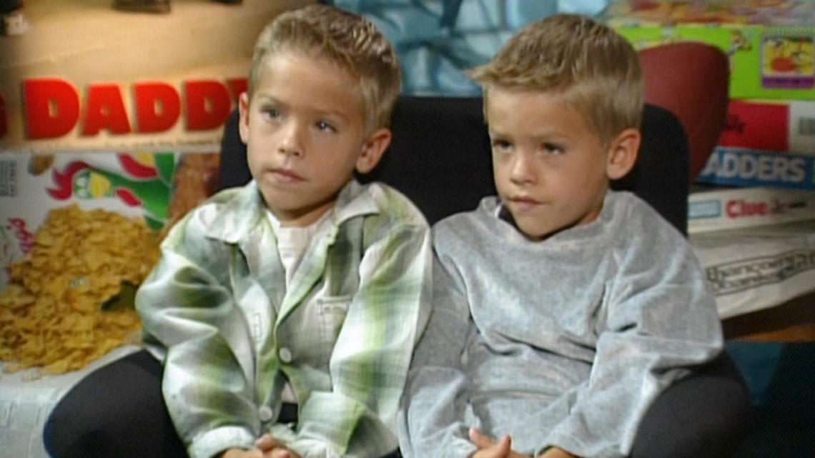 Dylan and Cole Sprouse speak about acting in the 1999 film Big Daddy ...