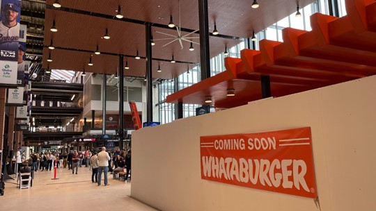 Texas Rangers concession menu items: Globe Life Field Whataburger ...