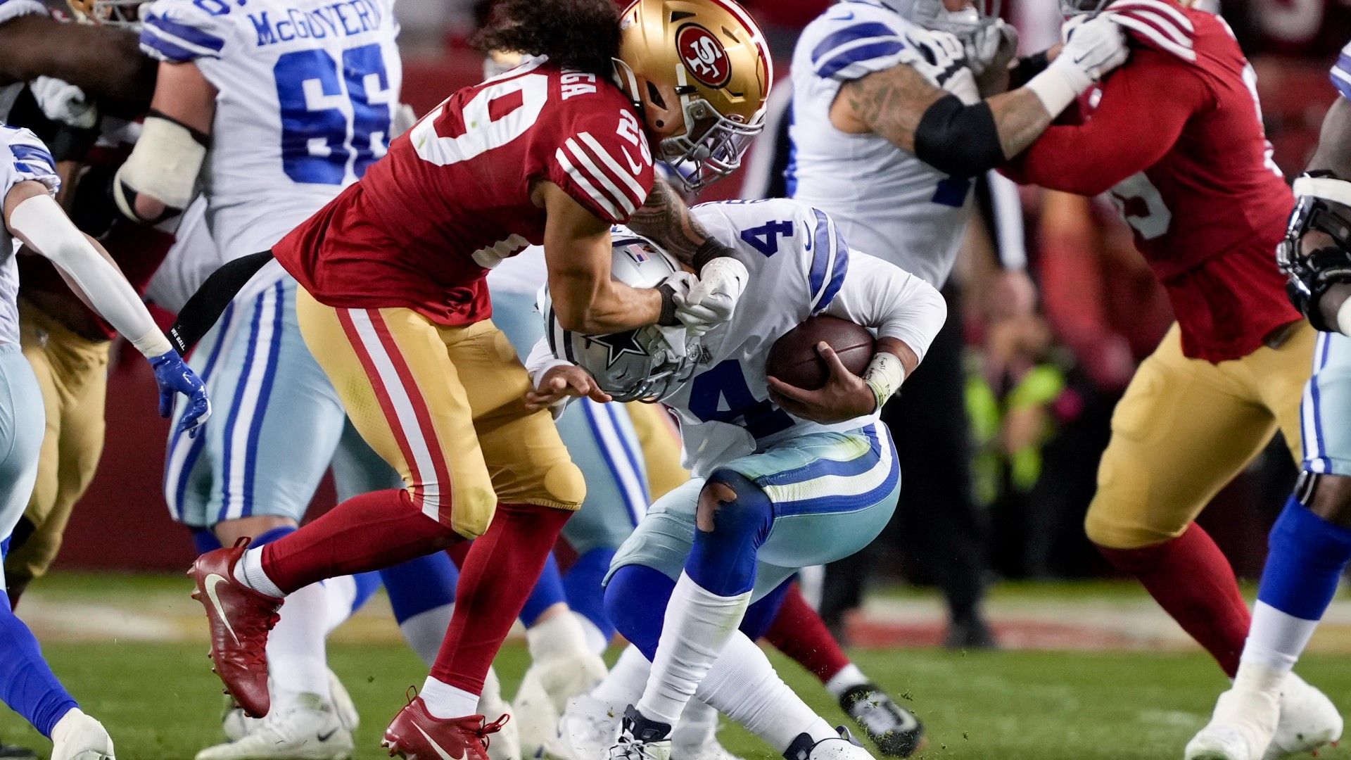 Dallas Cowboys score vs. San Francisco 49ers | wfaa.com