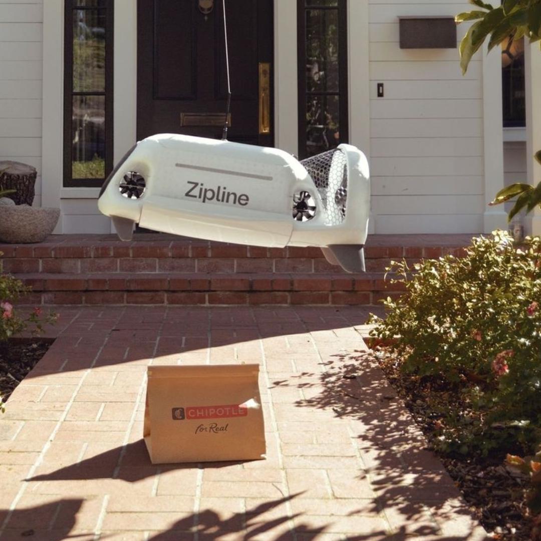 Chipotle drone delivery in Rowlett, Texas: How does the new Zipline ...