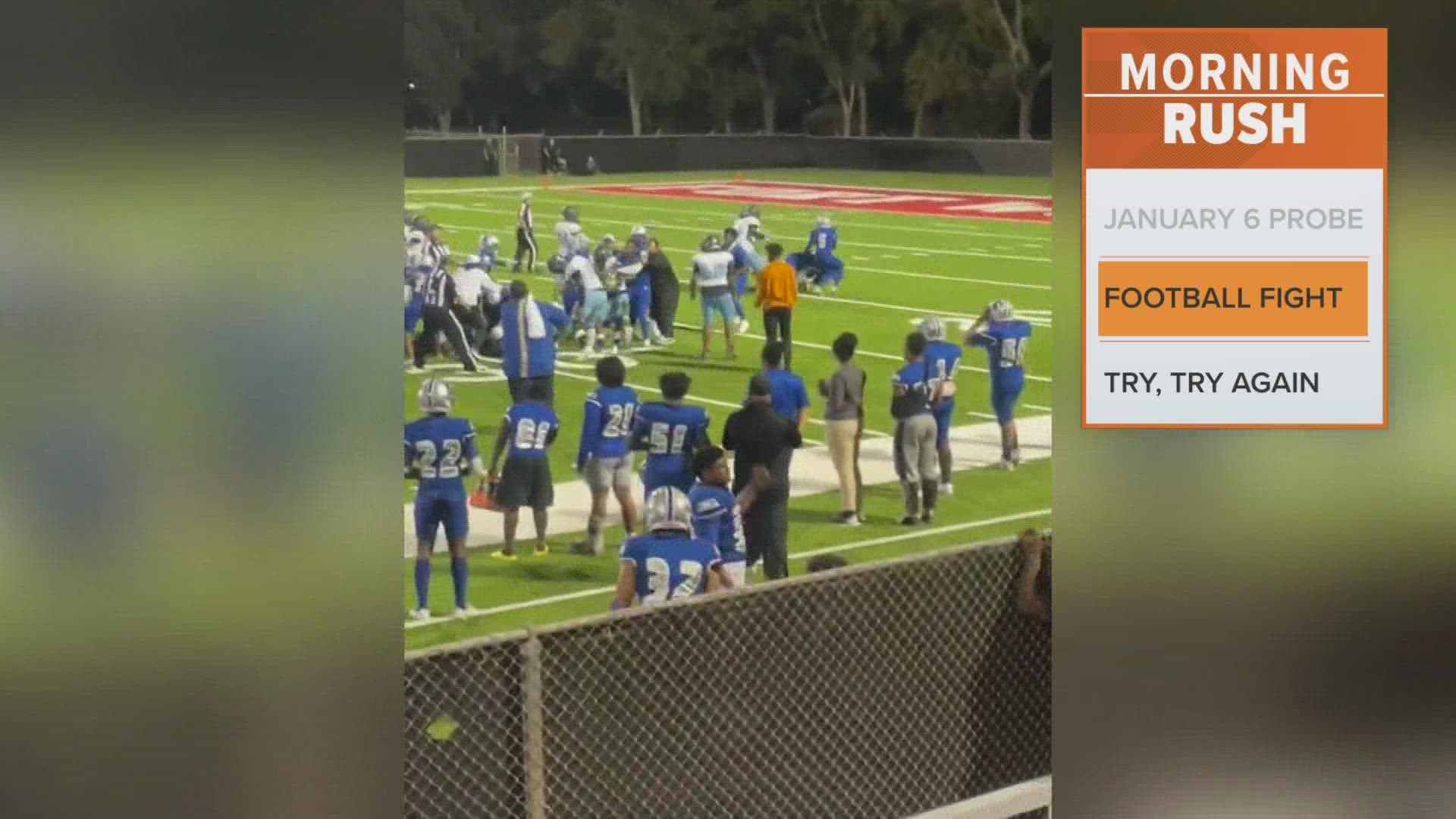 UIL investigates Texas high school football brawl | wfaa.com