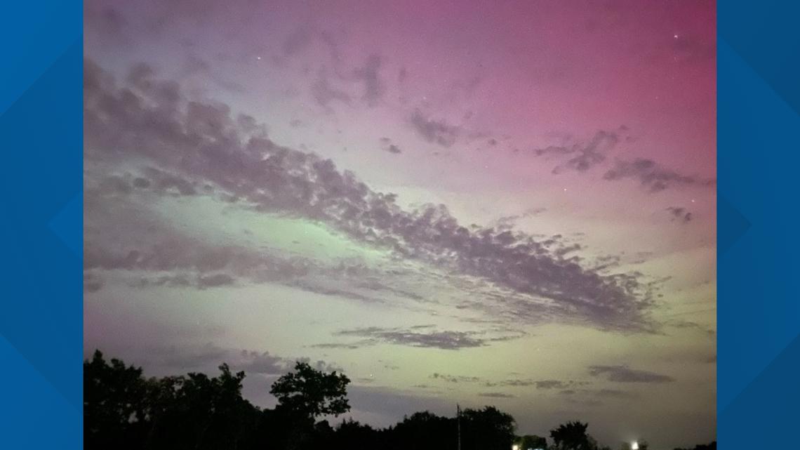Northern Lights spotted across parts of North Texas Friday night | wfaa.com