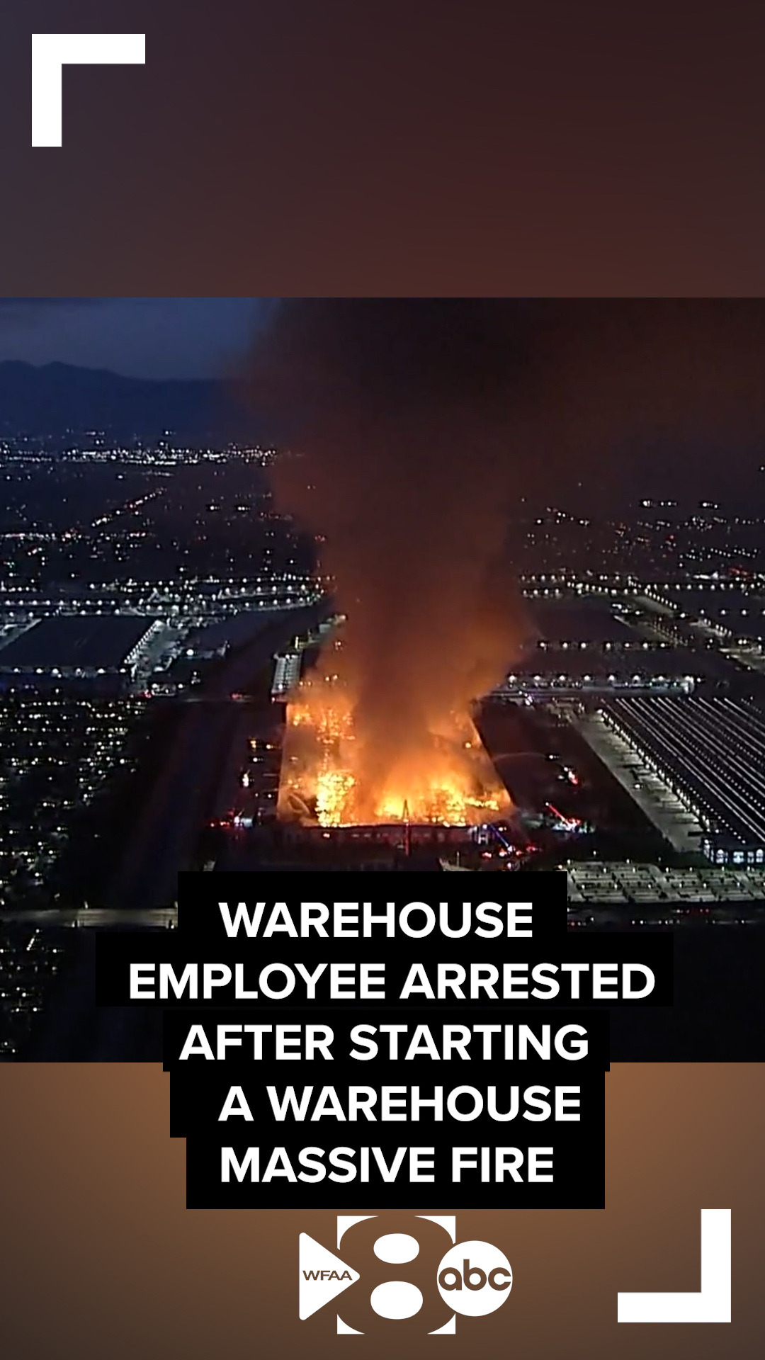 Warehouse employee arrested after allegedly starting a massive ...