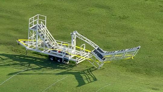 Band tower collapses at Centennial High School, according to officials ...