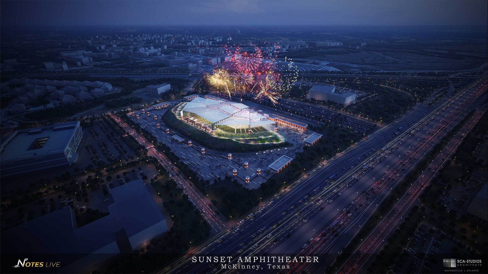 20,000-capacity concert amphitheater announced for McKinney, Texas ...