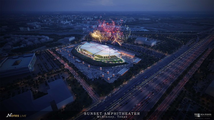 20,000-capacity concert amphitheater announced for McKinney, Texas ...