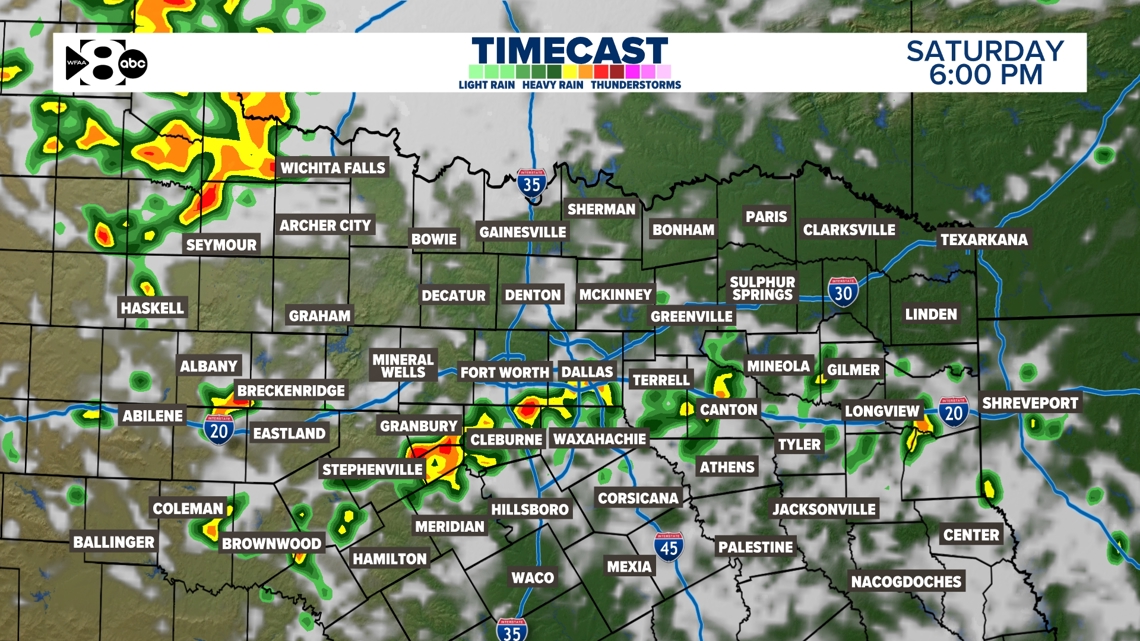 Rain timecast | wfaa.com