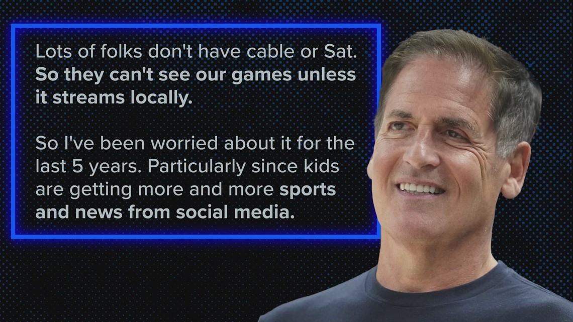 A look at Mark Cuban's reasons for selling Dallas Mavs stake | wfaa.com
