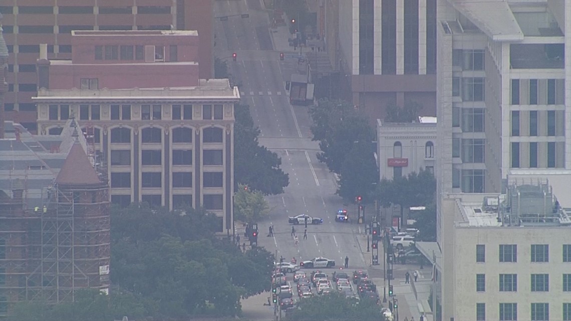 Police give all clear after investigating suspicious semi near Dallas ...