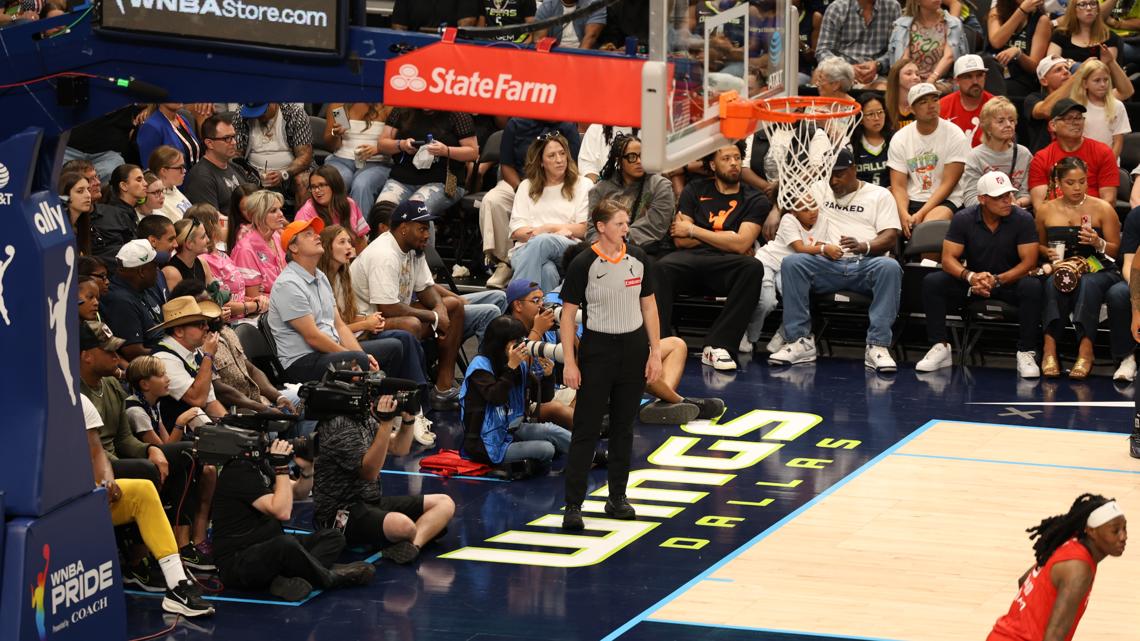 Fans celebrate WNBA stars at Dallas Wings game | wfaa.com