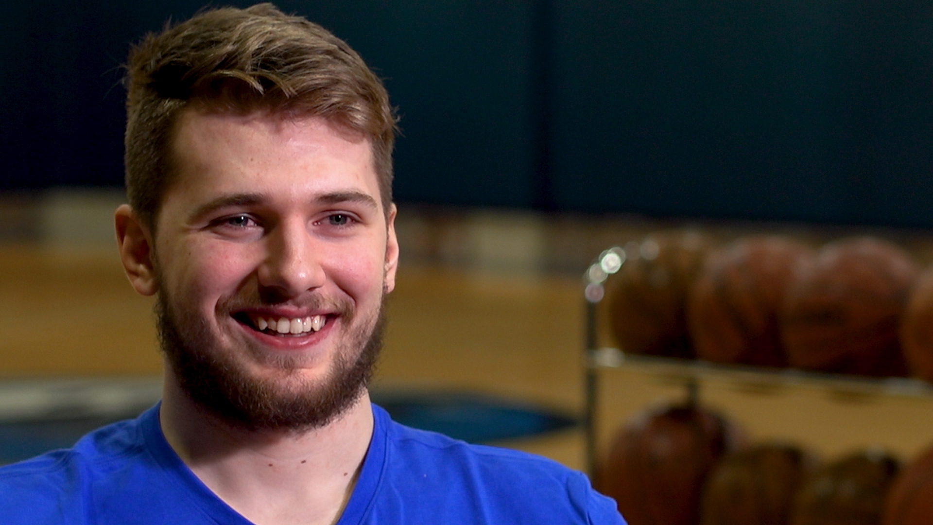 Luka Doncic 1-on-1 interview during his rookie season with the Mavs ...