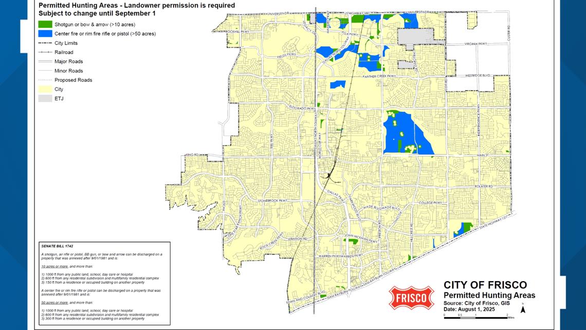 Dove hunting season in North Texas: Where hunting is allowed in Frisco ...