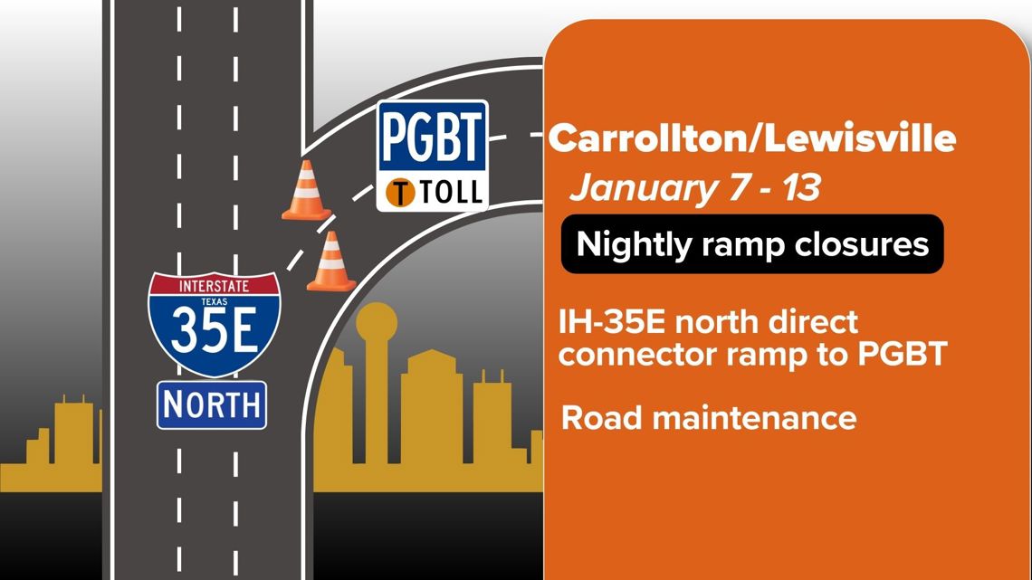 Using IH-35E to reach the George Bush Turnpike? Here’s what changes ...
