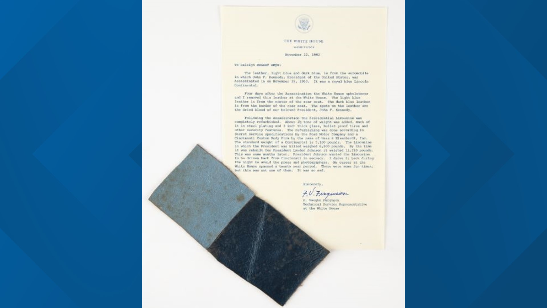 Historic JFK memorabilia auctioned for thousands | wfaa.com