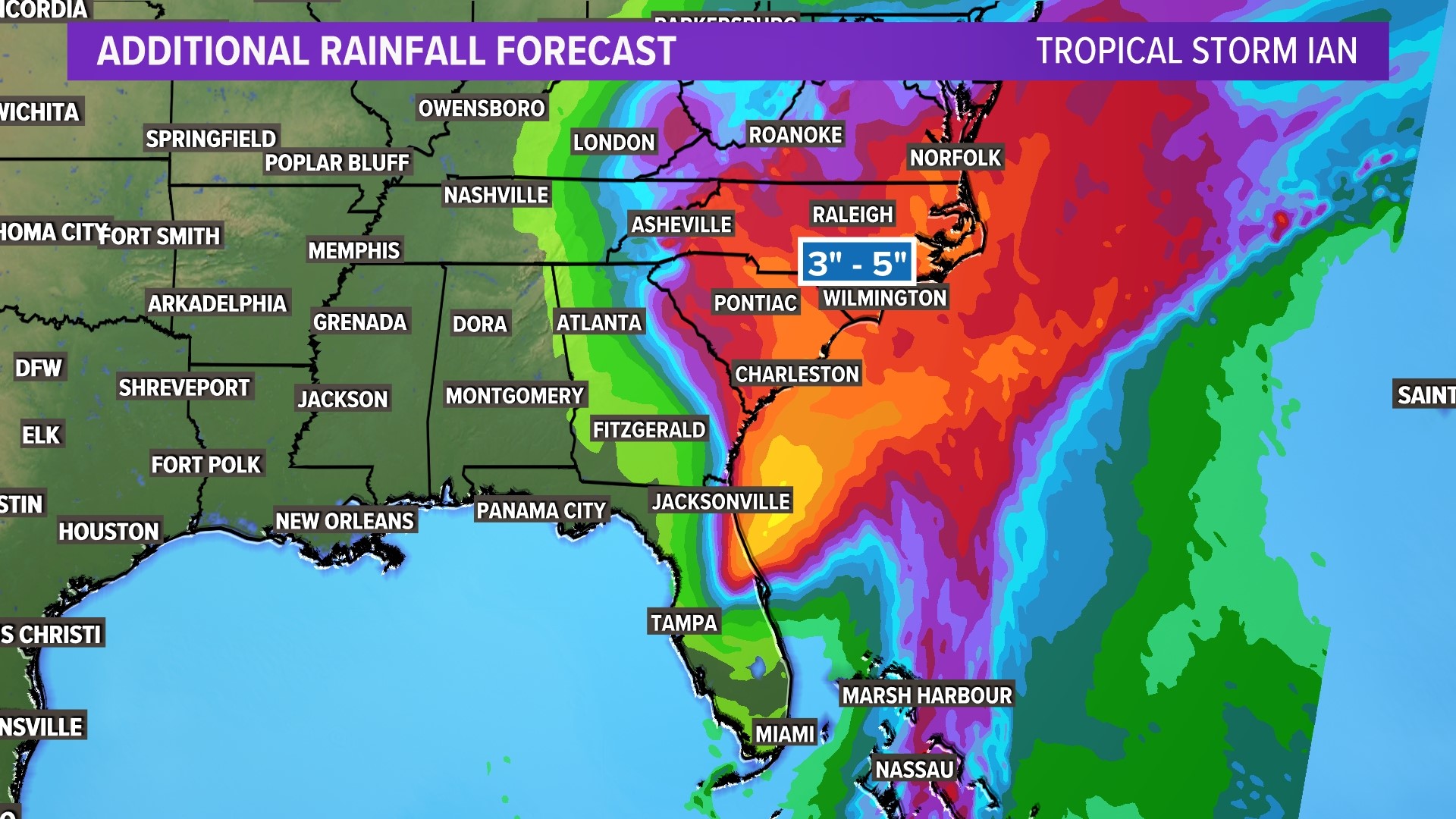 Hurricane Ian now a tropical storm: Latest forecast and path | wfaa.com