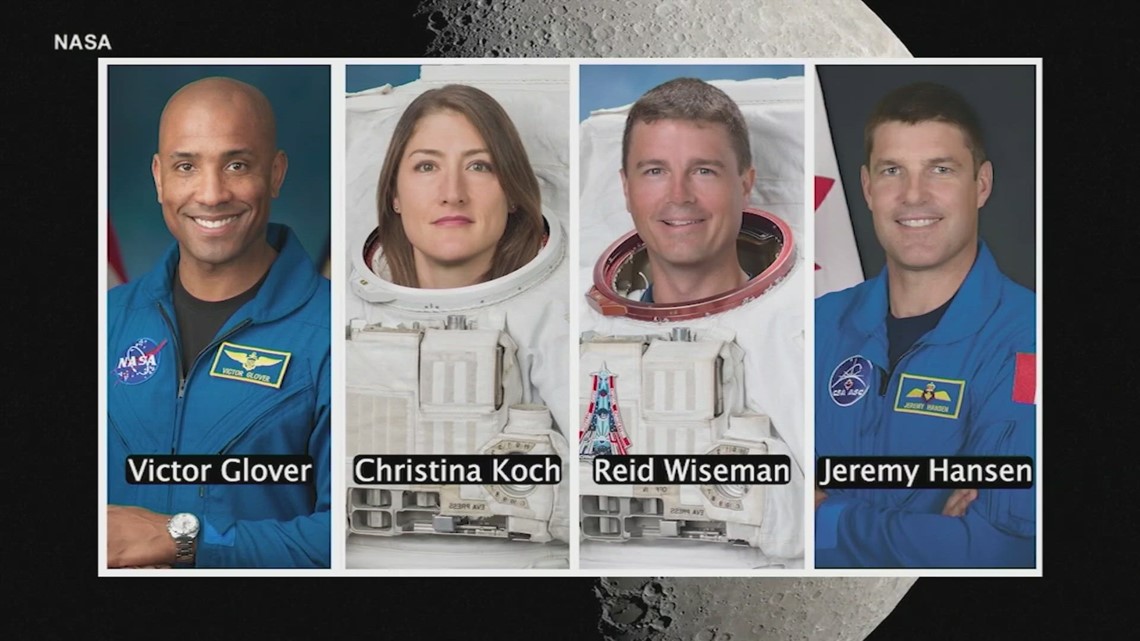 NASA introduces 1st moon crew in 50 years | wfaa.com