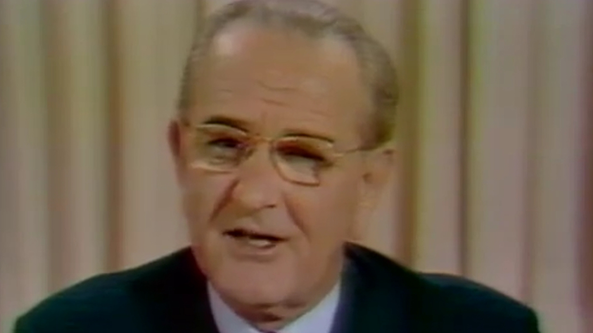 Video Lyndon B Johnson Declines Presidential Nomination In 1968