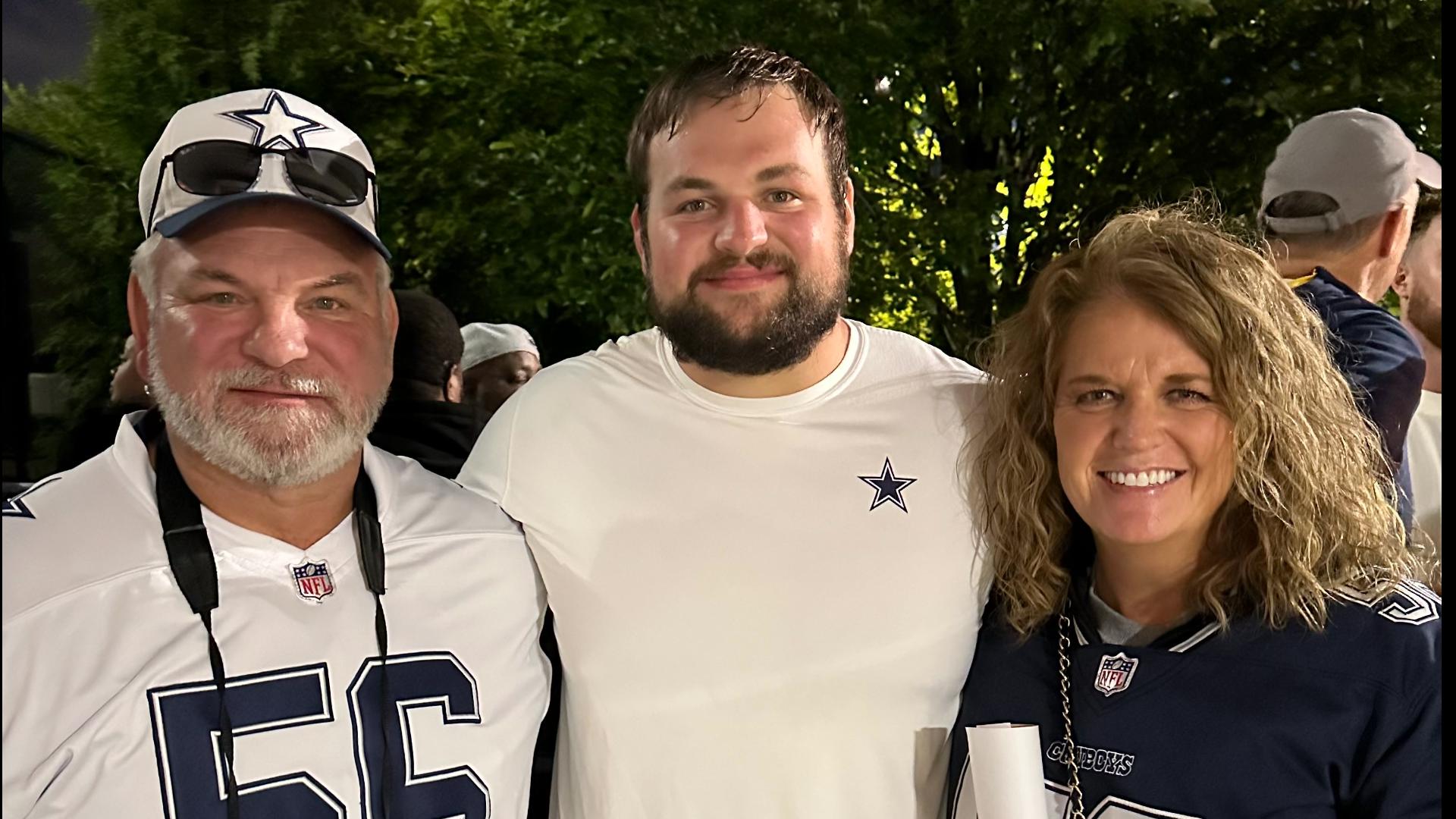 Dallas Cowboys rookie Cooper Beebe credits mom for snapping prep | wfaa.com