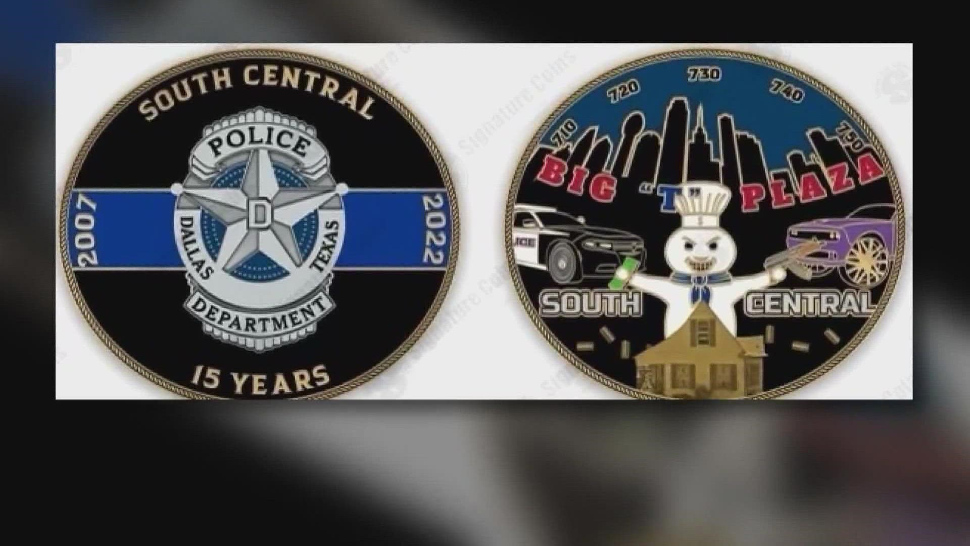 Dallas police officer made racist challenge coin, police say | wfaa.com