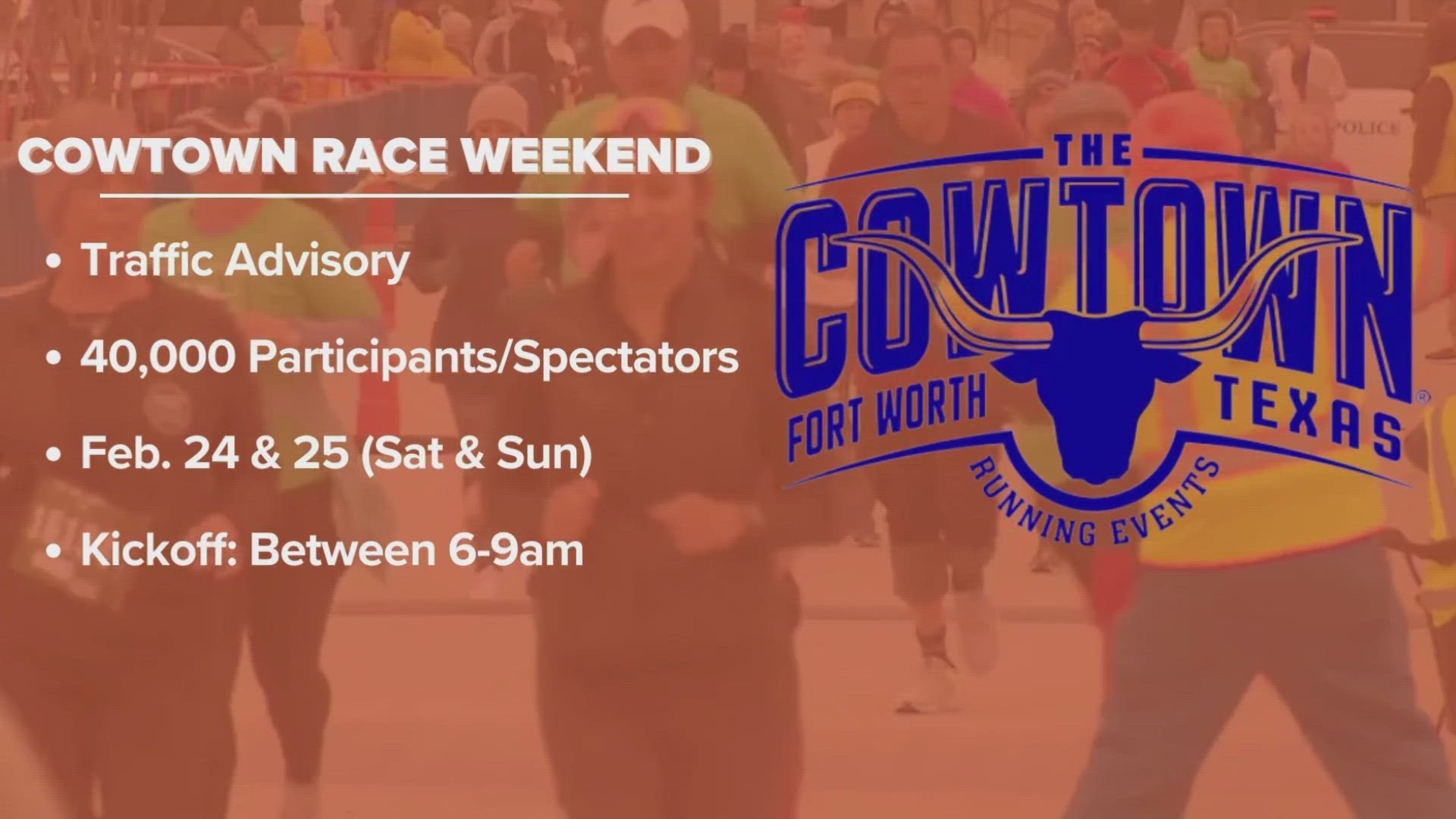 Cowtown Marathon in Fort Worth: Traffic tips you need to know | wfaa.com