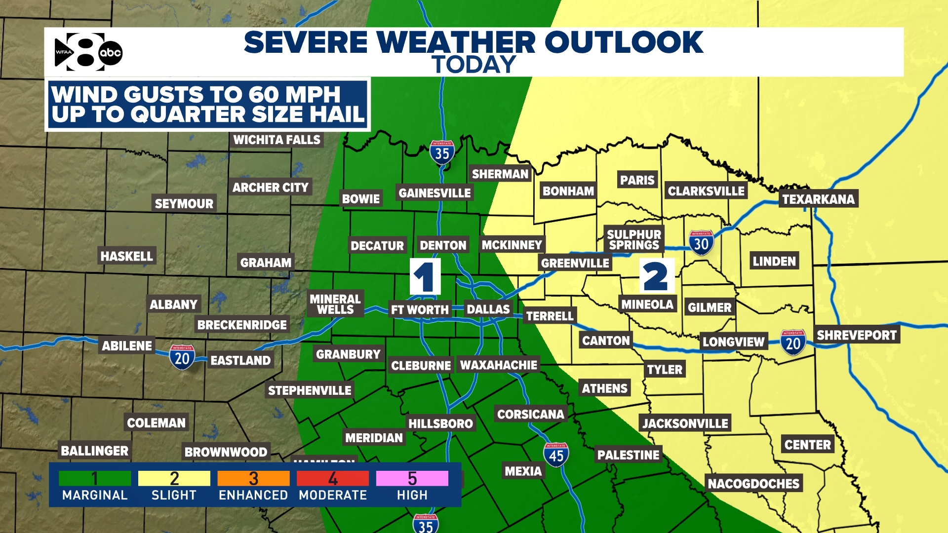 DFW Weather: Saturday cold front prompts alert day | wfaa.com