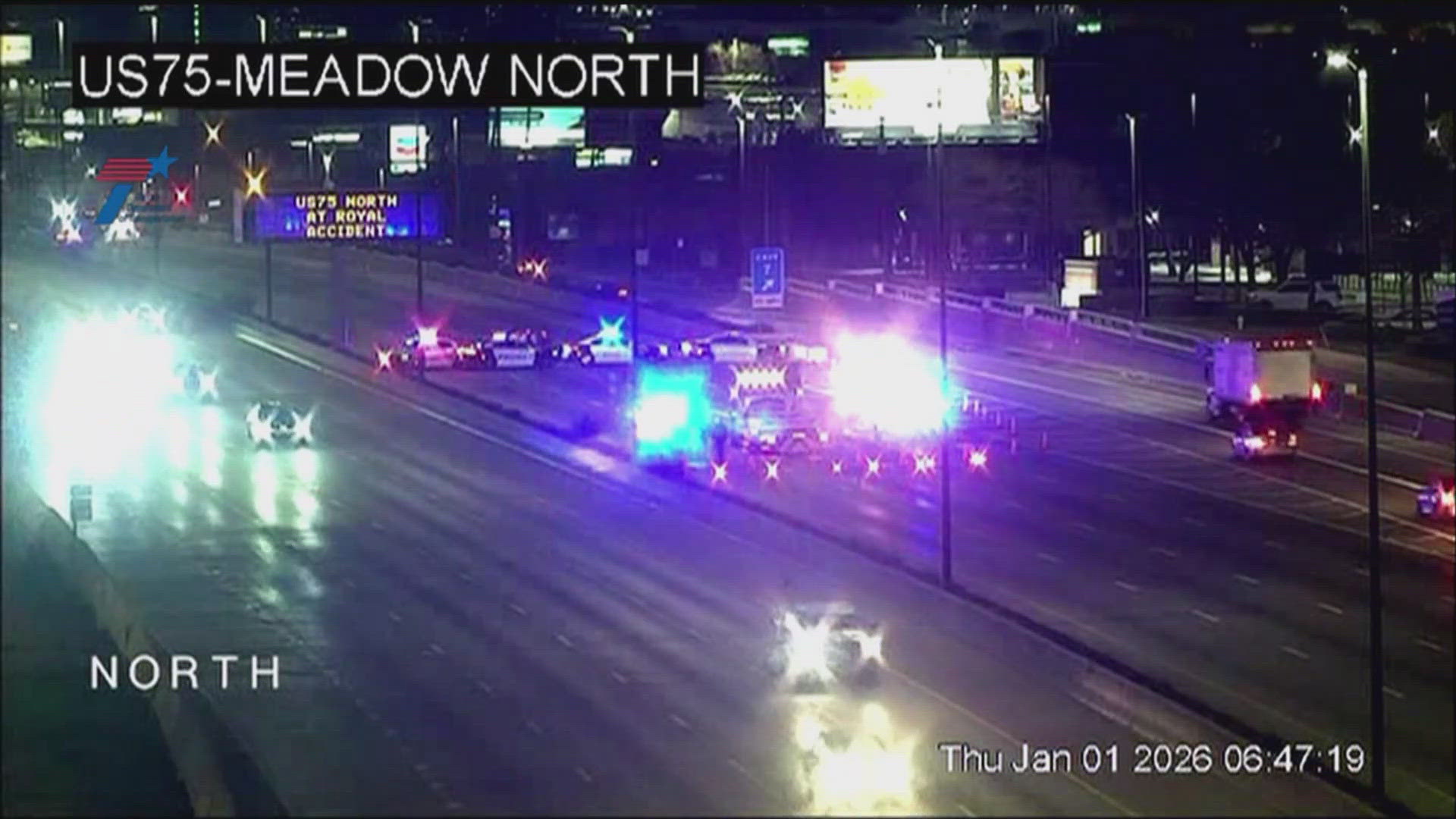 Suspect arrested in crash that shut down U.S. 75 for 6 hours overnight ...