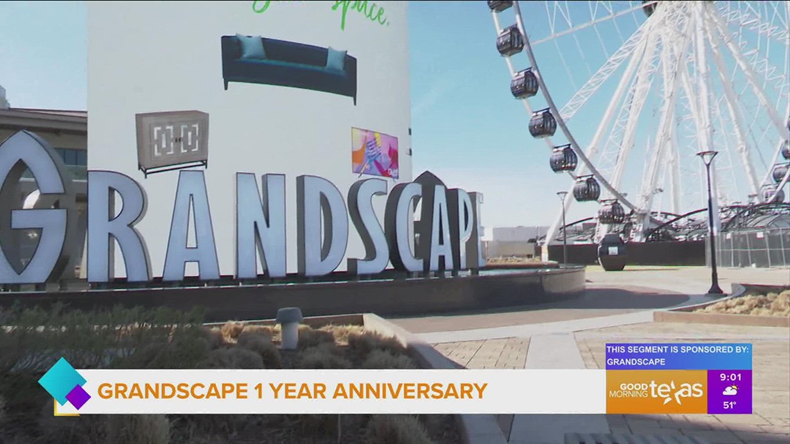 Grandscape celebrates first anniversary | wfaa.com