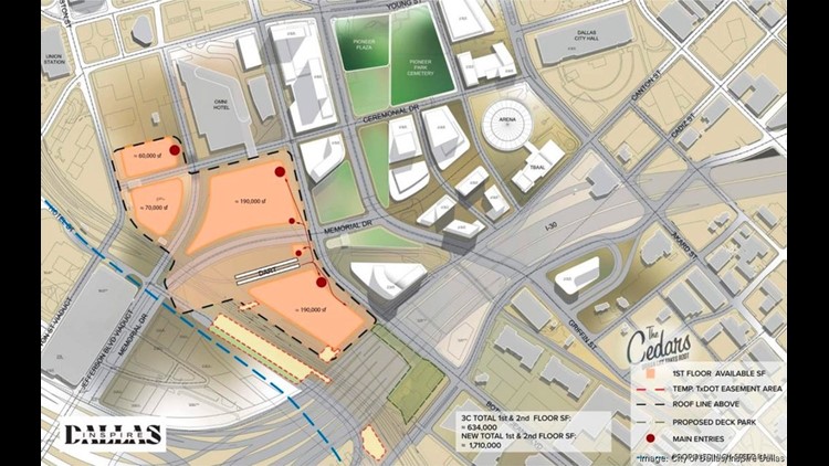 New Dallas, Texas convention center plan includes DMN site | wfaa.com