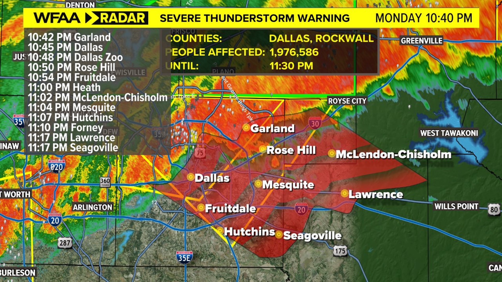 DFW storms: When will severe weather arrive in North Texas | wfaa.com