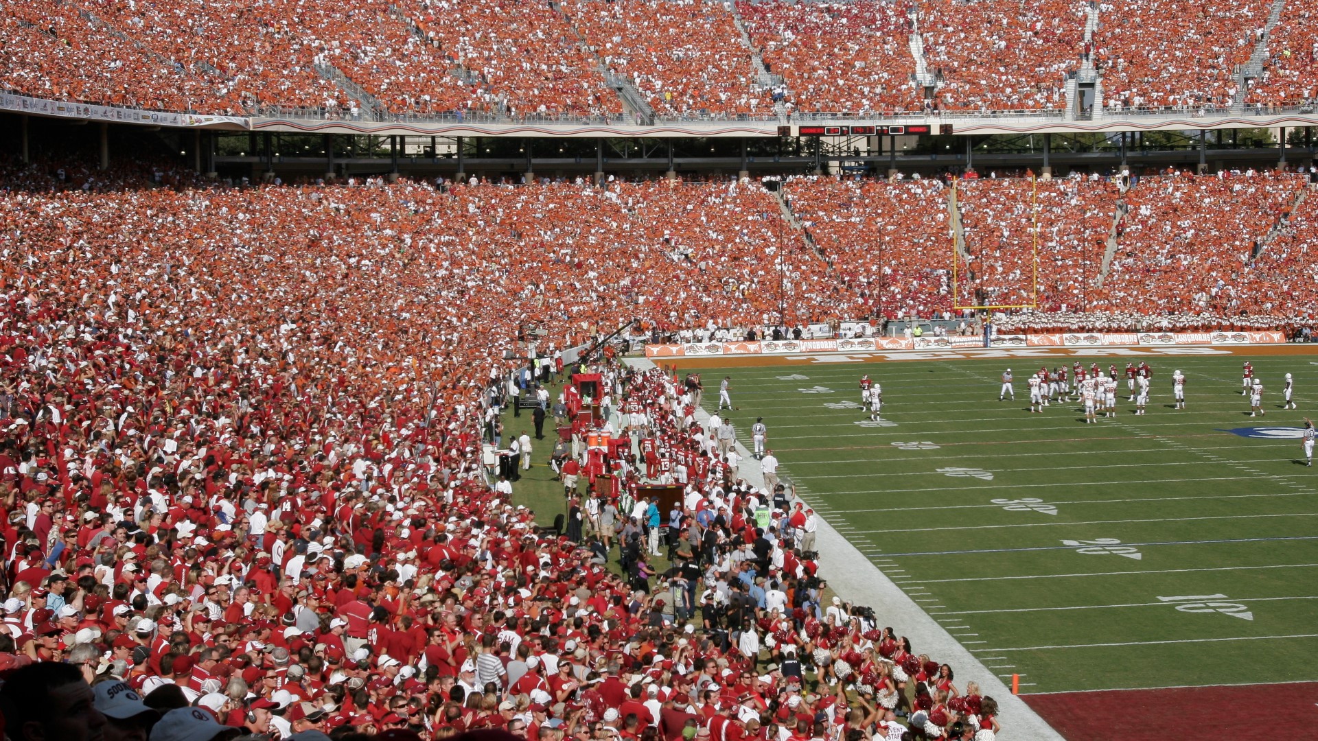 What time does Red River Rivalry start? | UT-OU game time moved | wfaa.com