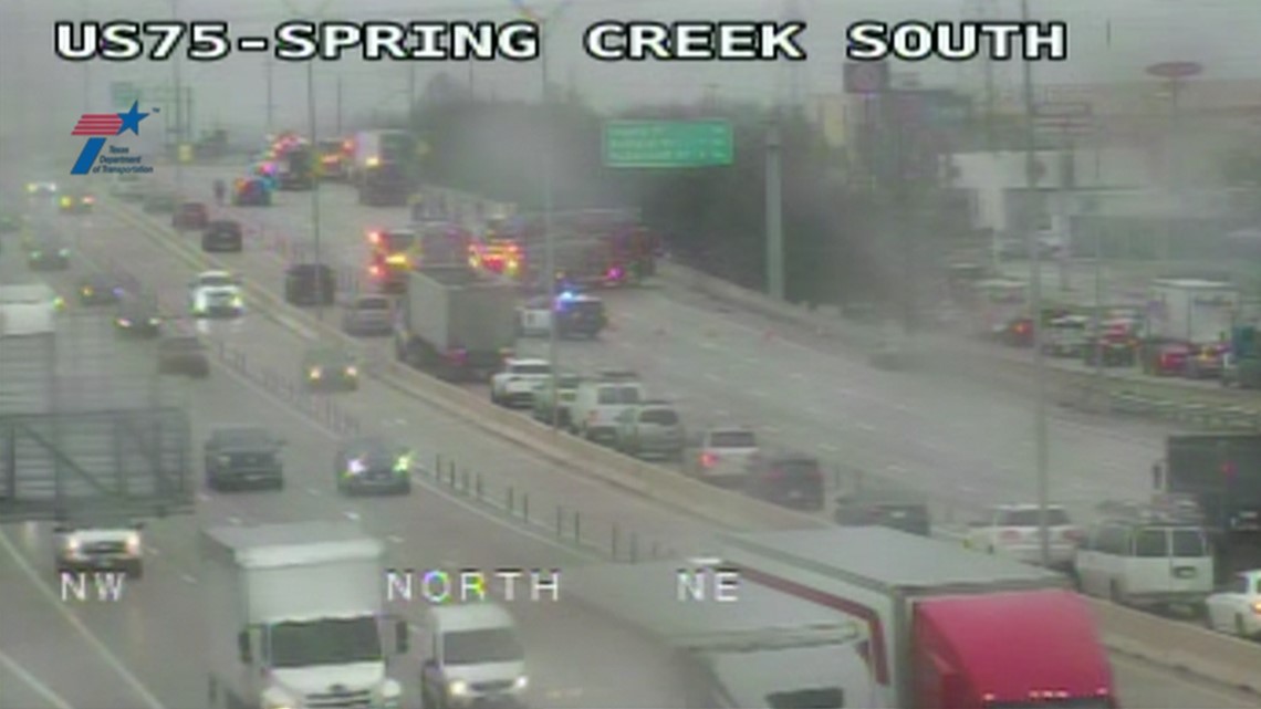 U.S. 75 crash in Plano: North Central Expressway shut down | wfaa.com