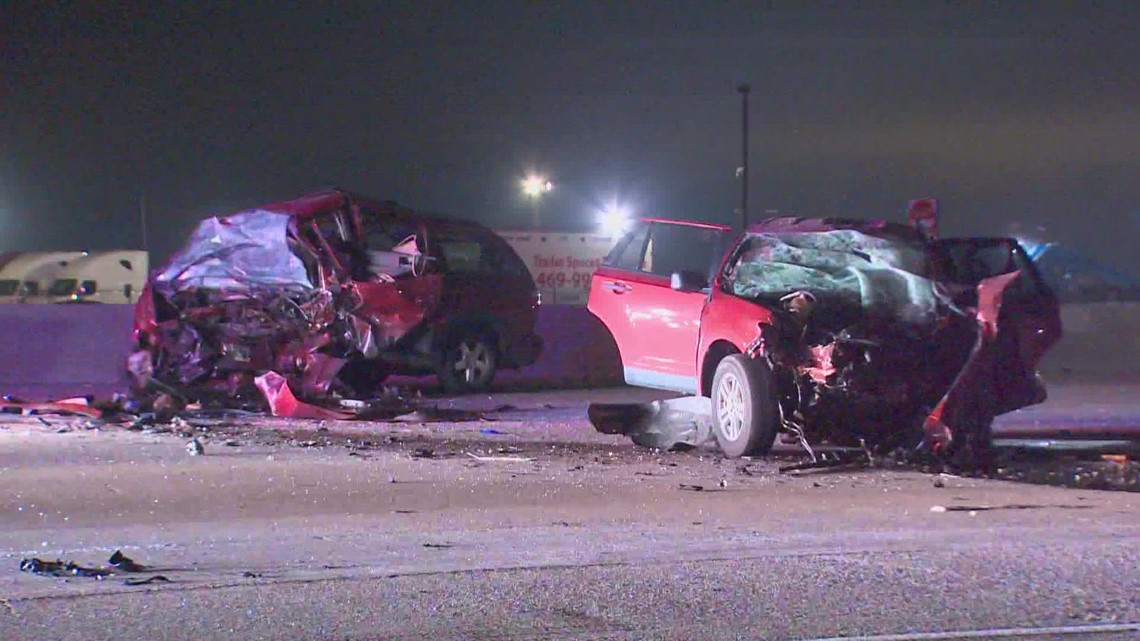 4 killed in wrong-way crash on I-45, Wilmer police say | wfaa.com