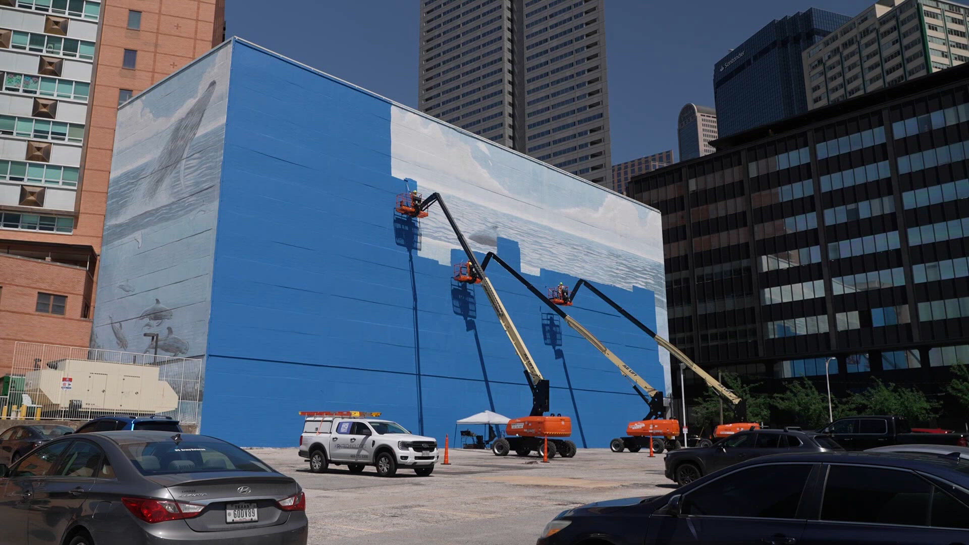 Dallas whale mural artist sues FIFA for $25M, FIFA responds | wfaa.com